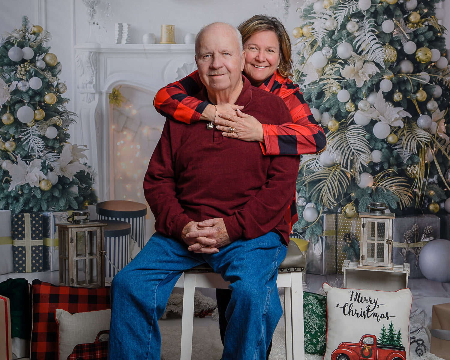 Christmas Snow Room Decor Photo Backdrops KAT-57