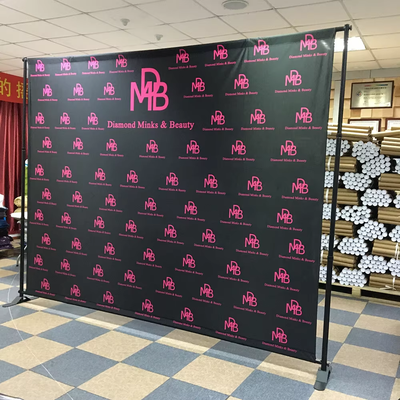 Custom Step & Repeat Logo Personalized Photo Banner
