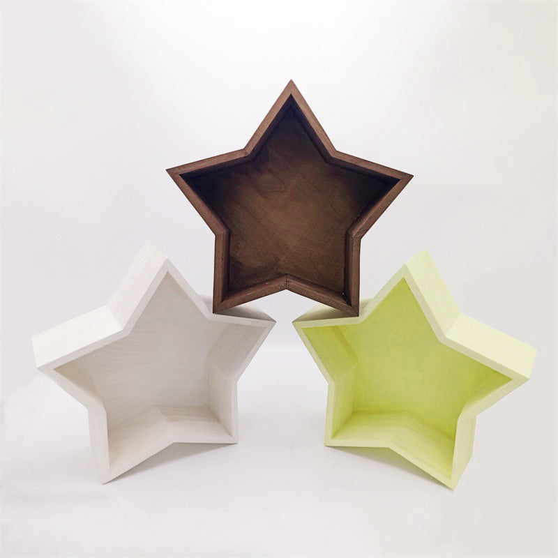 Wooden Star Shaped Newborn Photography Props SYPJ3 – Dbackdrop