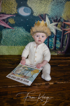 Newborn Baby Jungle Backdrop for Photography NB-219