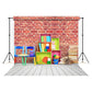 Back to School Student Kids Party Backdrop M5-109 – Dbackdrop