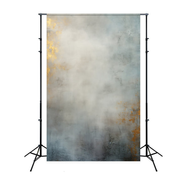 Portrait Grey Backdrop Stately Gold Grey Wall Backdrop BRP11-619
