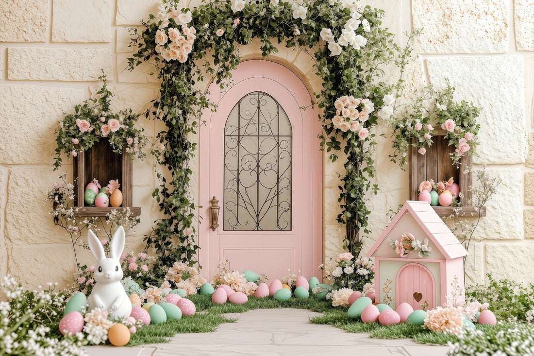 Easter Backdrops for Photography | Spring Bunny & Floral Photo Backgrounds