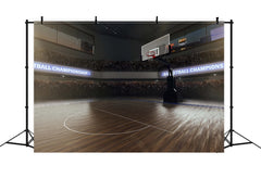 Basketball Photo Backdrop Lively Stadium Hoop Backdrop BRP1-324