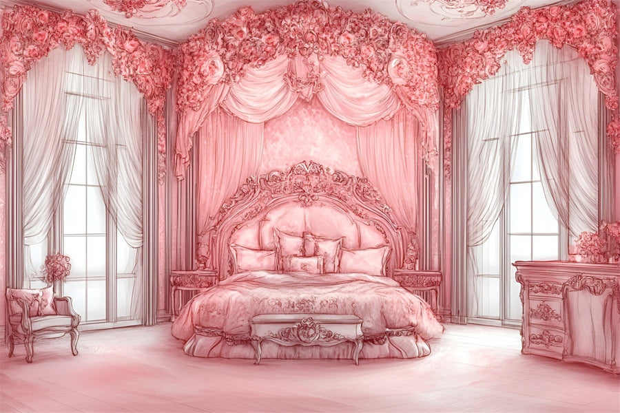 Boudoir Backdrops Reusable Studio Decor for Boudoir Photography
