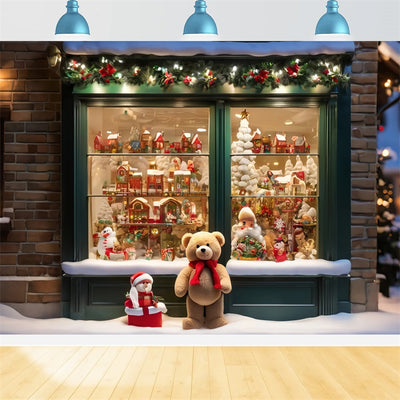 Photo Backdrop For Christmas Window Display Celebrations Backdrop BRP1