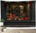 Christmas Backdrop Window Display Decorations Backdrop BRP10-161