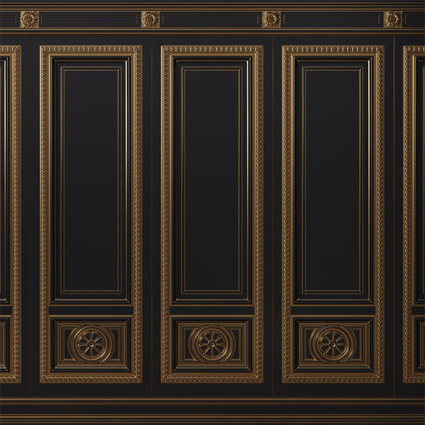 Retro Theme Backdrop Classic Golden Decorative Backdrop BRP10-280