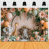 Photo Booth Backdrop Birthday Jungle-Themed Animal Balloon Backdrop BR