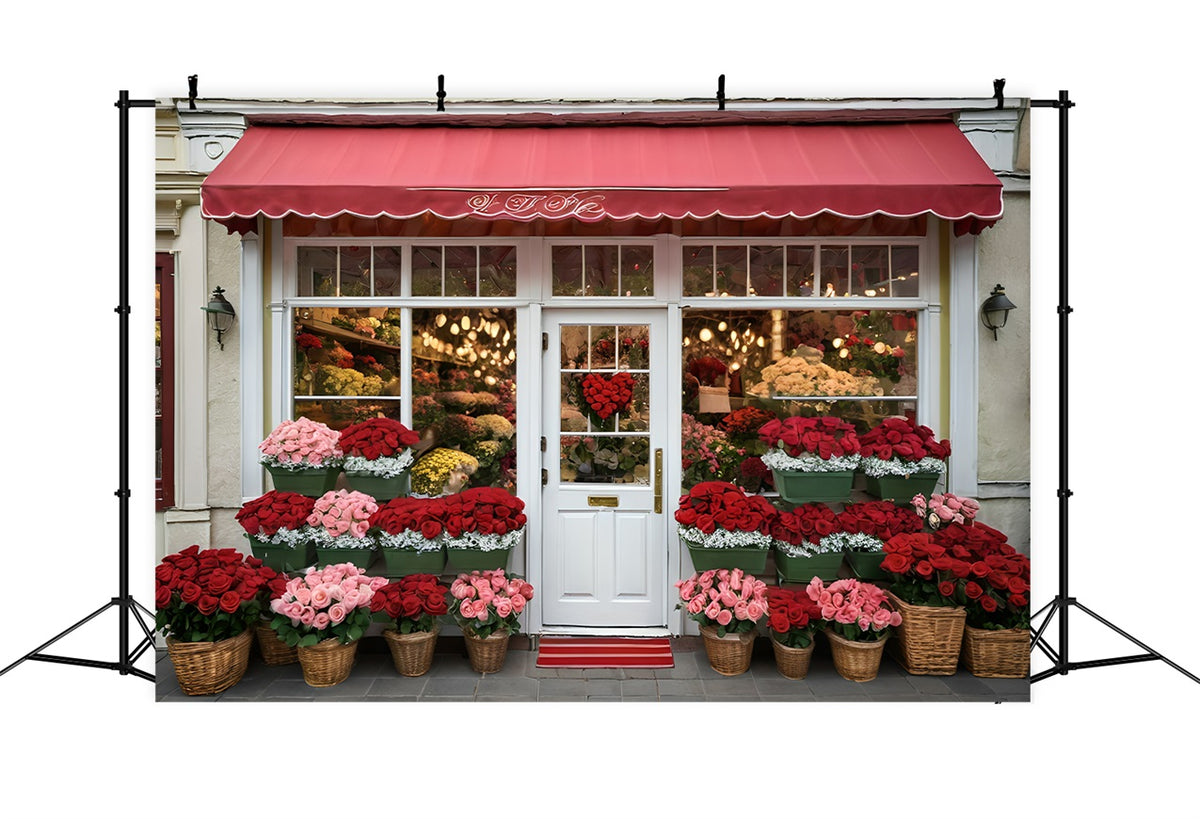 Valentine's Day Photo Backdrop Rose Boutique Love-Themed Backdrops BRP