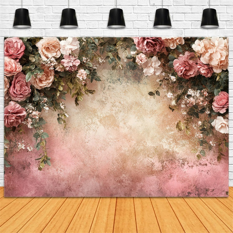 Photo Backdrop Vintage Floral Wall Decor Backdrop BRP11-562