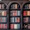 Vintage Backdrop Library Decor Book Shelves Backdrop BRP11-572