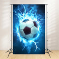 Soccer Photo Backdrop Thunder Goal Energy Backdrop BRP57-320