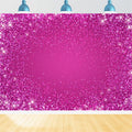 Pink Girl Backdrop For Party Glittering Pink Celebration Backdrop CJJ2