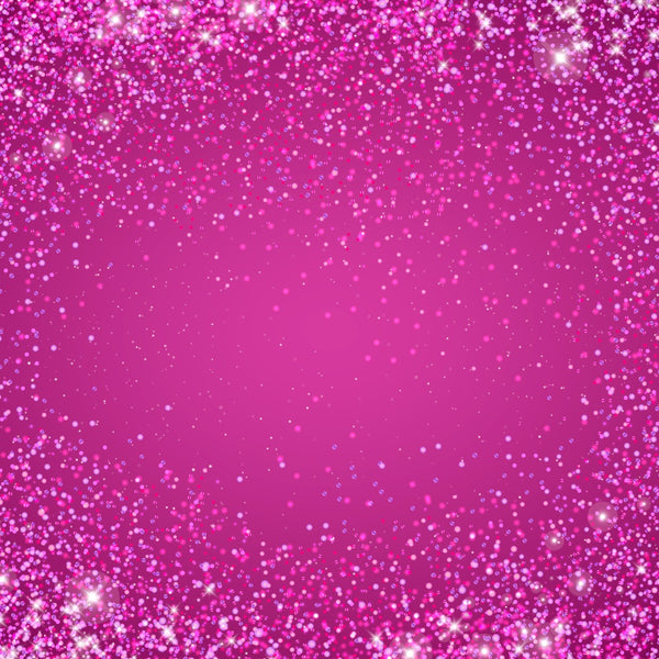Pink Girl Backdrop For Party Glittering Pink Celebration Backdrop CJJ2