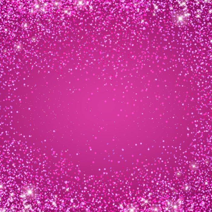 Pink Girl Backdrop For Party Glittering Pink Celebration Backdrop CJJ2