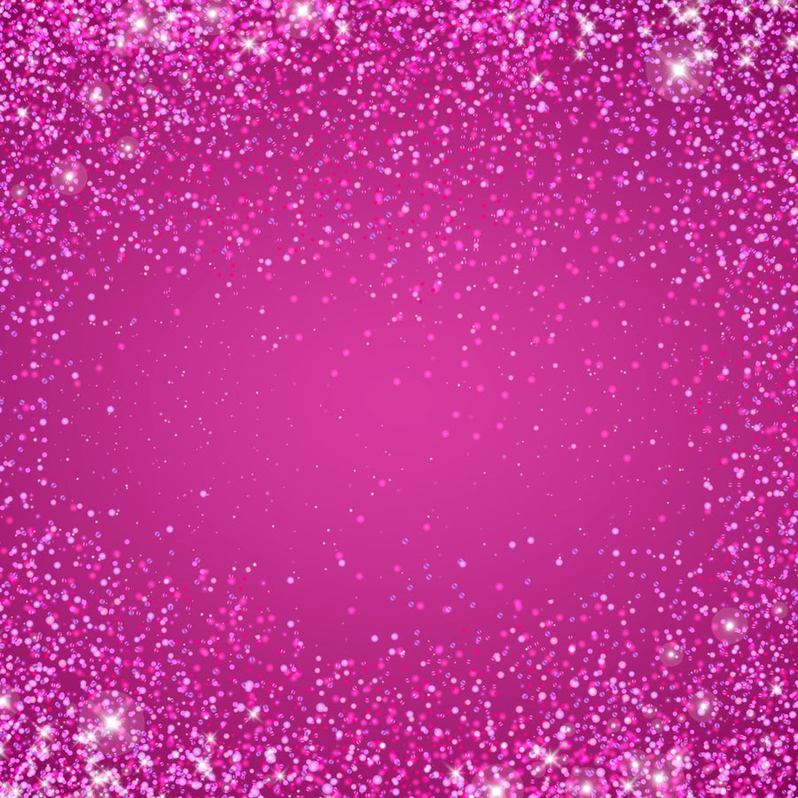 Pink Girl Backdrop For Party Glittering Pink Celebration Backdrop CJJ2