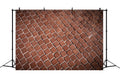 Brick Backdrop Photography Rustic Red Brick Walkway Backdrop CJJ3-34