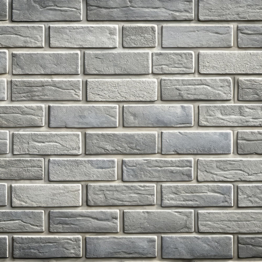 Grey Brick Wall Backdrop Textured Gray Stone Brick Backdrop CJJ3-41