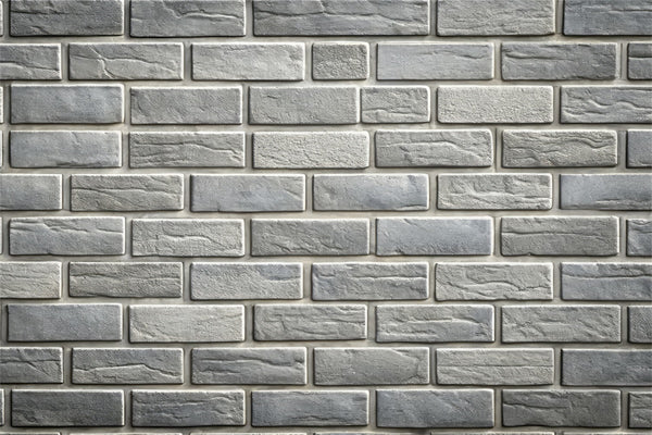 Grey Brick Wall Backdrop Textured Gray Stone Brick Backdrop CJJ3-41