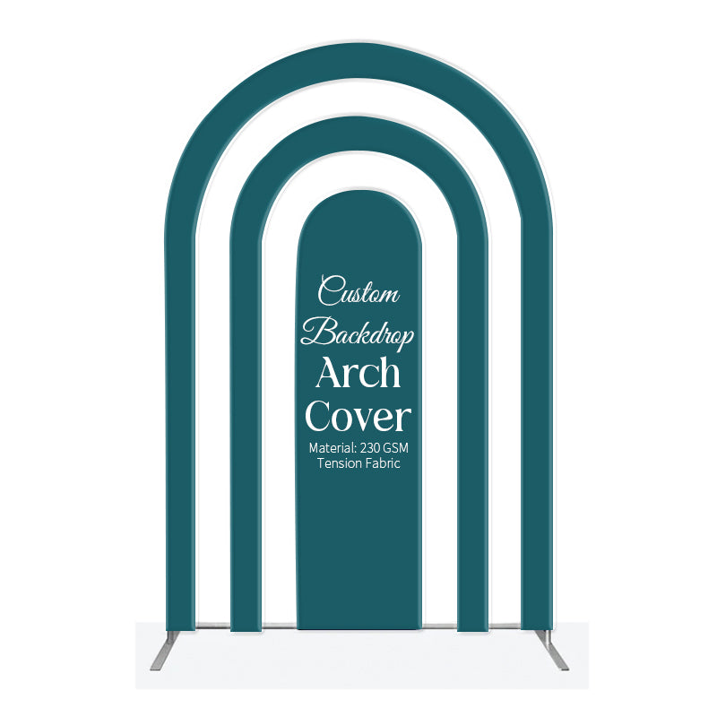 Custom Hollow Rainbow Open Arch Backdrop Party Decor