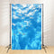 Backdrop Portrait Photography Shimmering Blue Water Backdrop CSH4-194