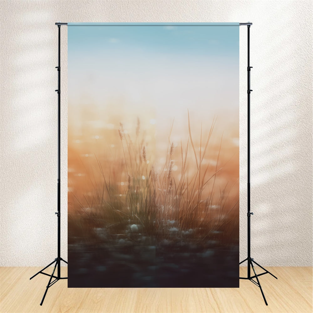 Portrait Photography Backdrops Soft Meadow Breeze Backdrop CSH4-202
