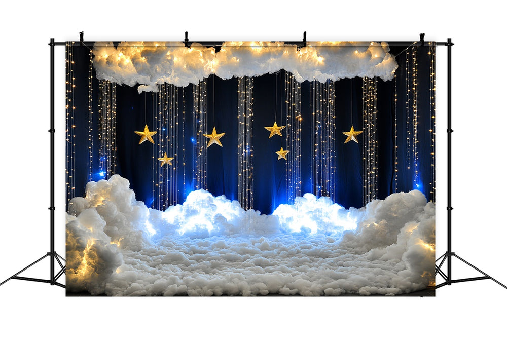 Cloud Backdrop Photography Twinkle Star Cloud Fantasy Backdrop CSH4-24