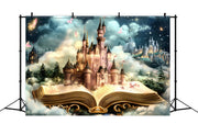 Castle Backdrops Magical Storybook Starlit Sky Backdrop CSH4-347