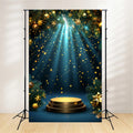 Christmas Stage Backdrops Sparkling Stage Glow Backdrop CSH5-150