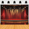 Broadway Stage Backdrops Broadway Theatre Curtain Spotlights Backdrop
