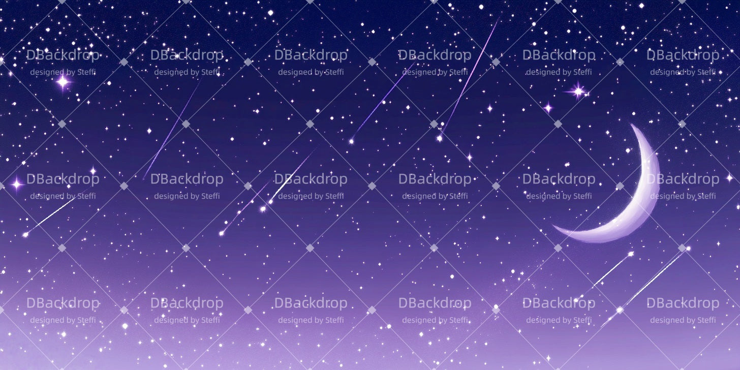 Professional Stage Backdrops Starry Night School Play Backdrops CSH510