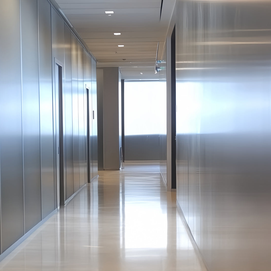 Backdrop For Headshots Sleek Office Corridor Backdrop CSH57-17