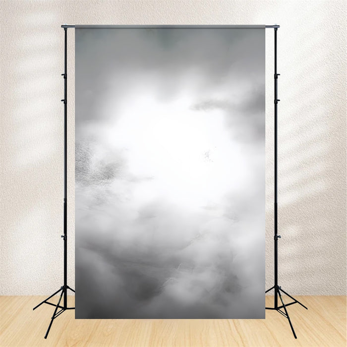Grey Backdrop Photography Misty Fog Dream Backdrop CSH57-24