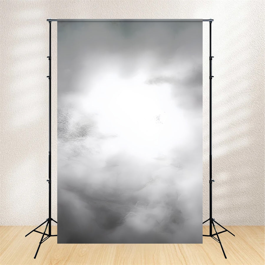 Grey Backdrop Photography Misty Fog Dream Backdrop CSH57-24