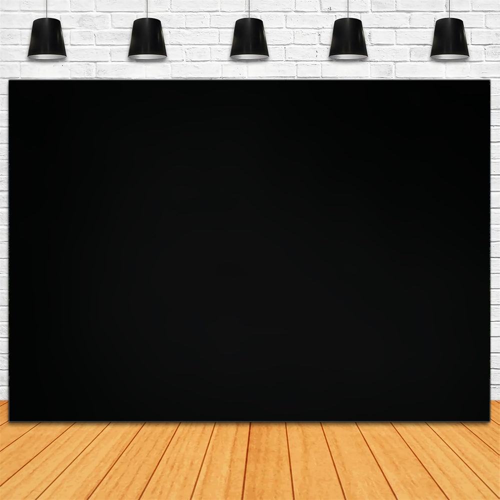 Black Studio Backdrop Pure Noir Minimal Backdrop CSH57-36