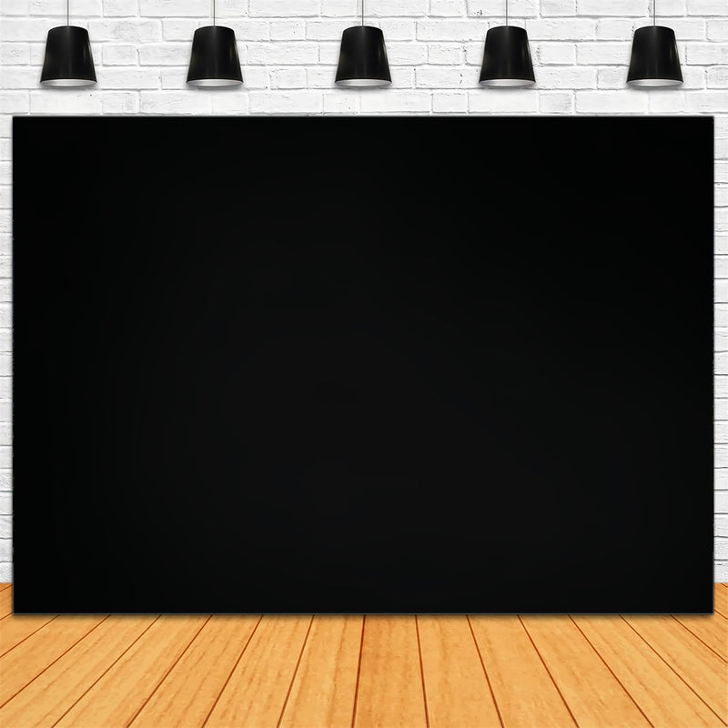 Black Studio Backdrop Pure Noir Minimal Backdrop CSH57-36