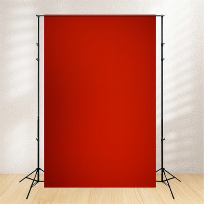 Red Backdrop Photoshoot Scarlet Red Vibrant Backdrop CSH57-46