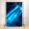 Cool Backdrops Electric Blue Light Streaks Abstract Backdrop CSH58-149