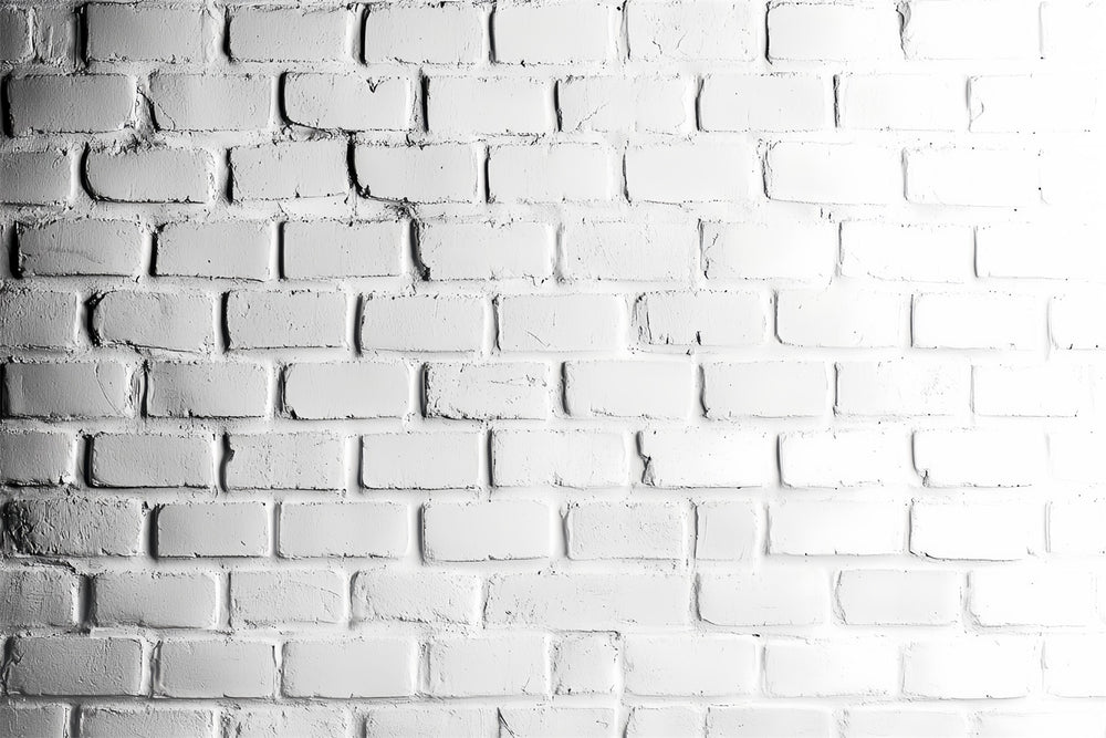 White Brick Wall Backdrop Classic Studio Brick Backdrop CSH6-154