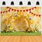 Honey Bee Backdrop Honeycomb Daisy Balloon Arch Photography Backdrops