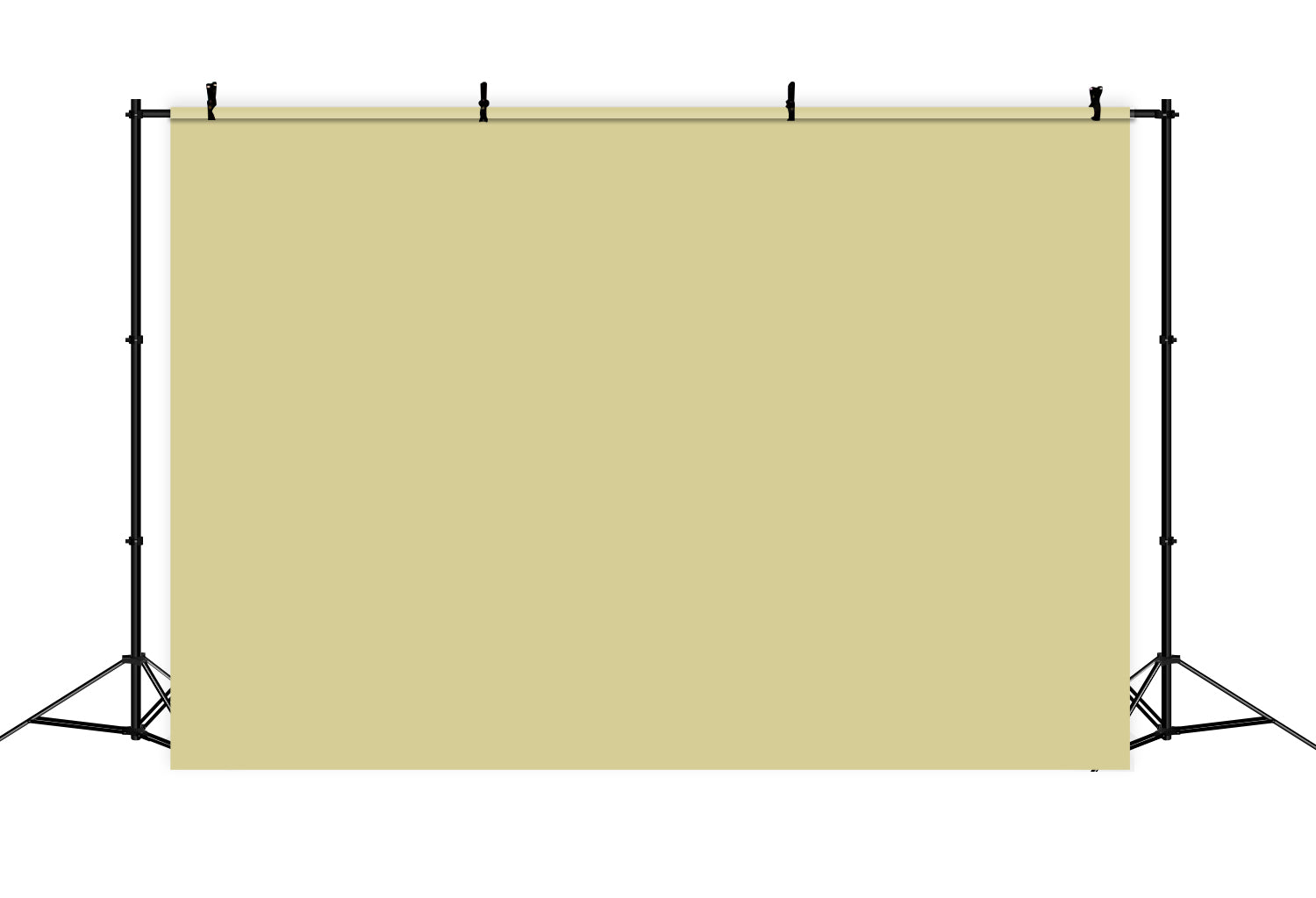 Yellow Backdrop Warm Butter Yellow Smooth Shade Solid Color Photo Back
