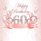 Custom Pink 60th Happy Birthday Banner Photography Backdrop D602 ...