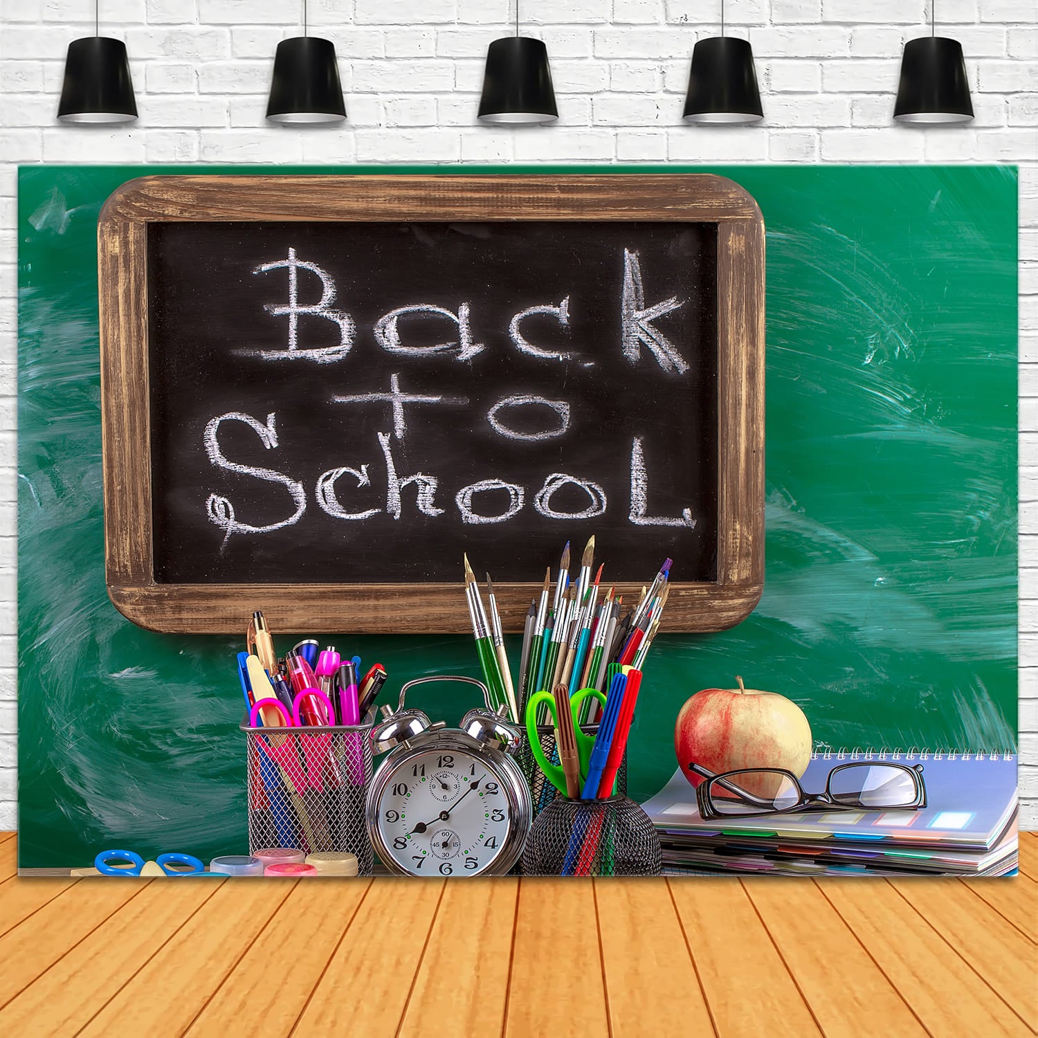 Back to School Chalkboard Photography Backdrop DBD7-15 – Dbackdrop