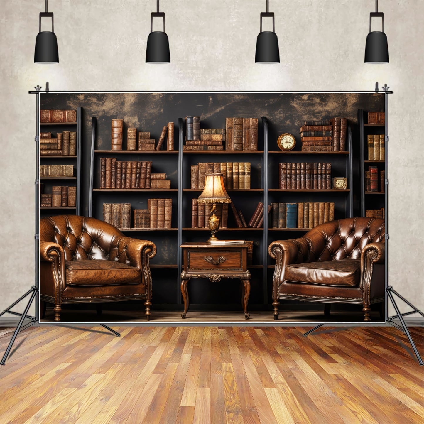 Back to School Classic Bookshelf Sofa Backdrop DBD7-35 – Dbackdrop
