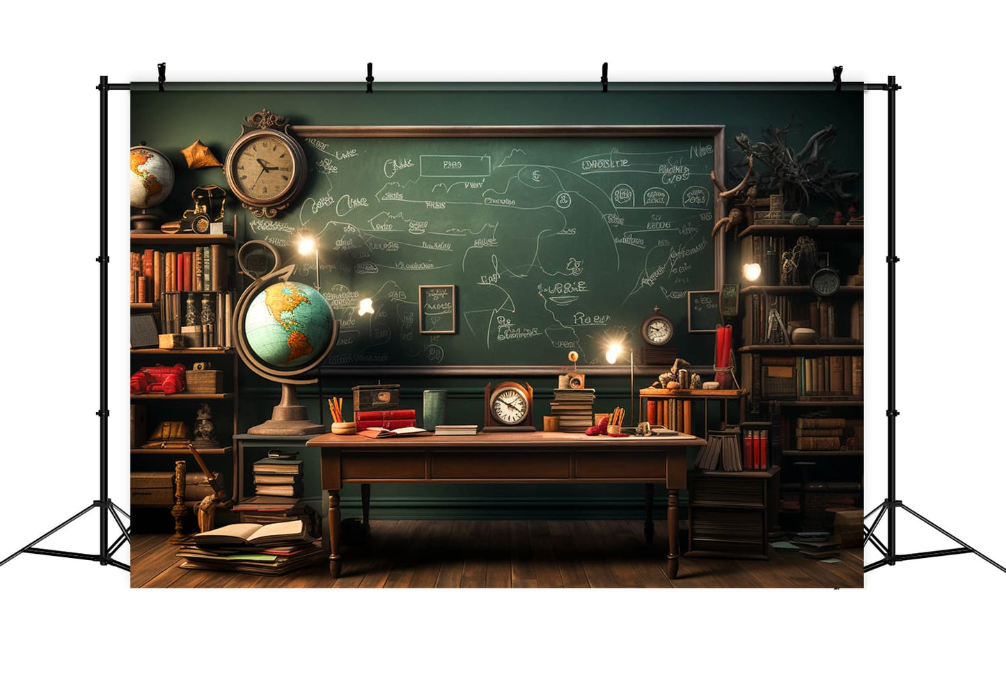 Back to School Teaching Room Photography Backdrop DBD7-39 – Dbackdrop