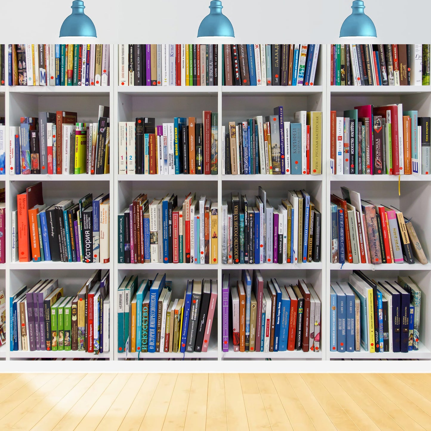 Library White Shelves Books Back to School Backdrop DBD7-41 – Dbackdrop