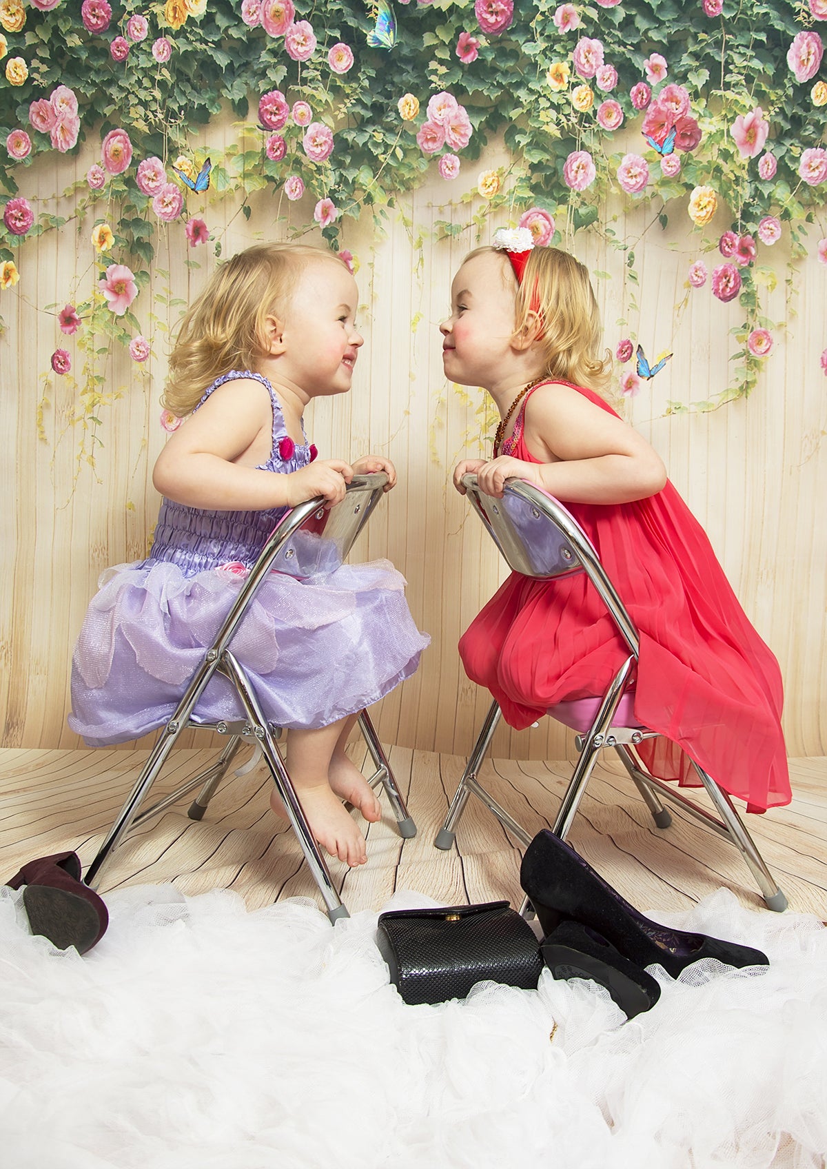 Beautiful Floral Wood Backdrops for Photo Booth F-1489 – Dbackdrop