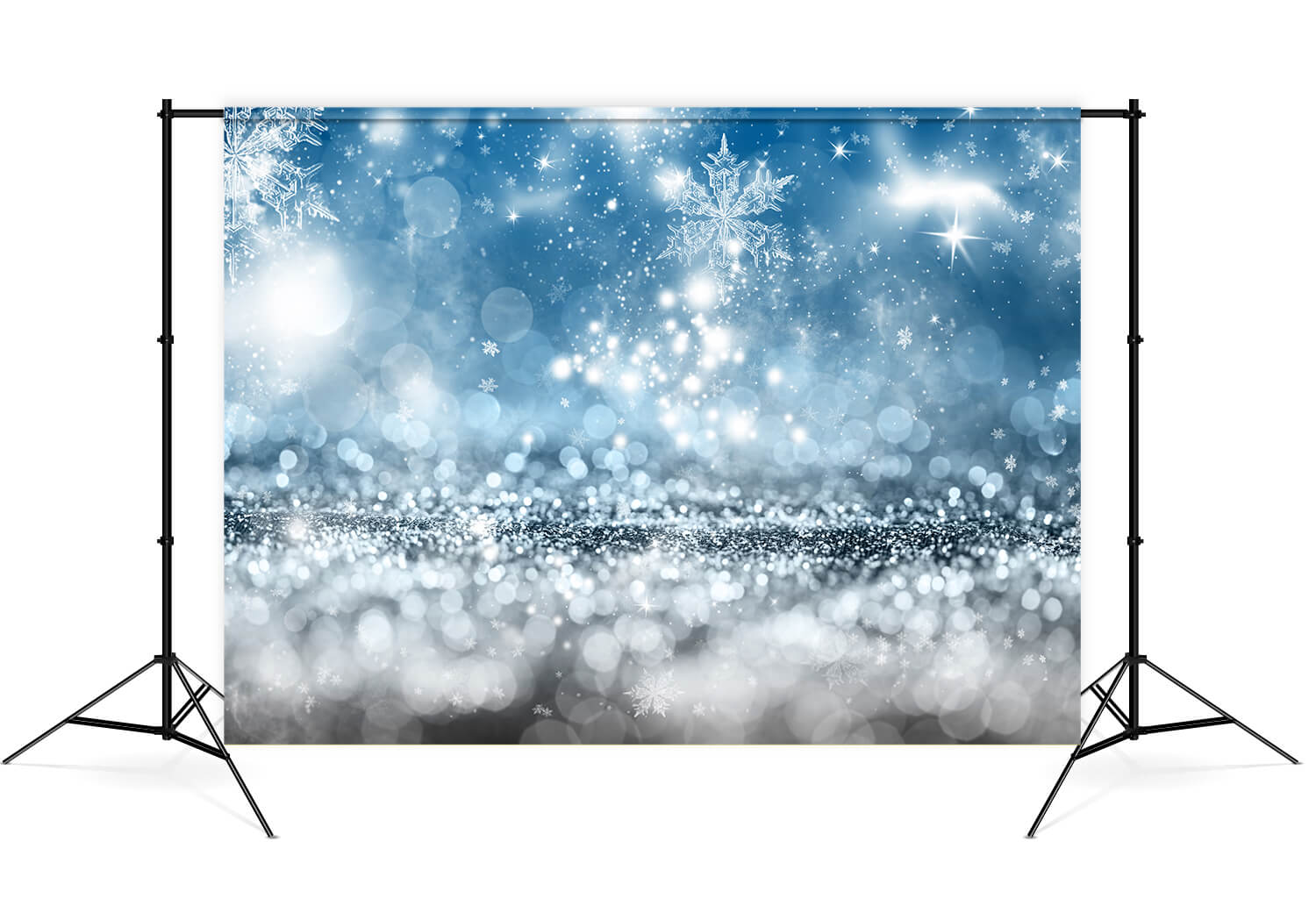 Bokeh Snowflake Winter Christams Photography Studio Backdrop GC-103 ...