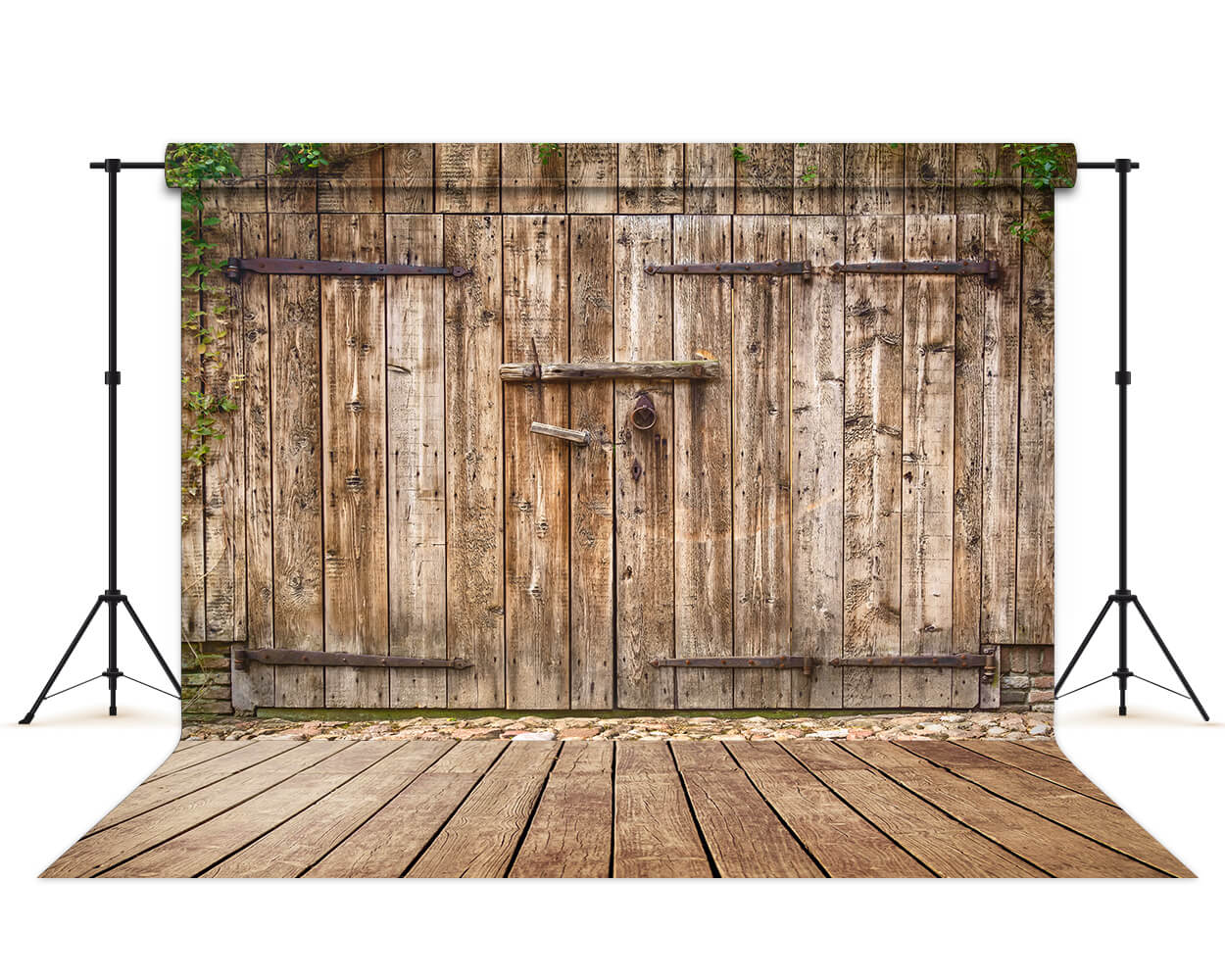 Rustic Wood Door Background